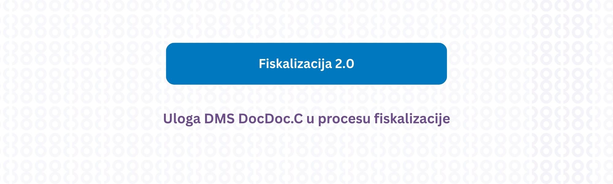 DocDoc.C je spreman za fiskalizaciju 2.0! - DocDocC